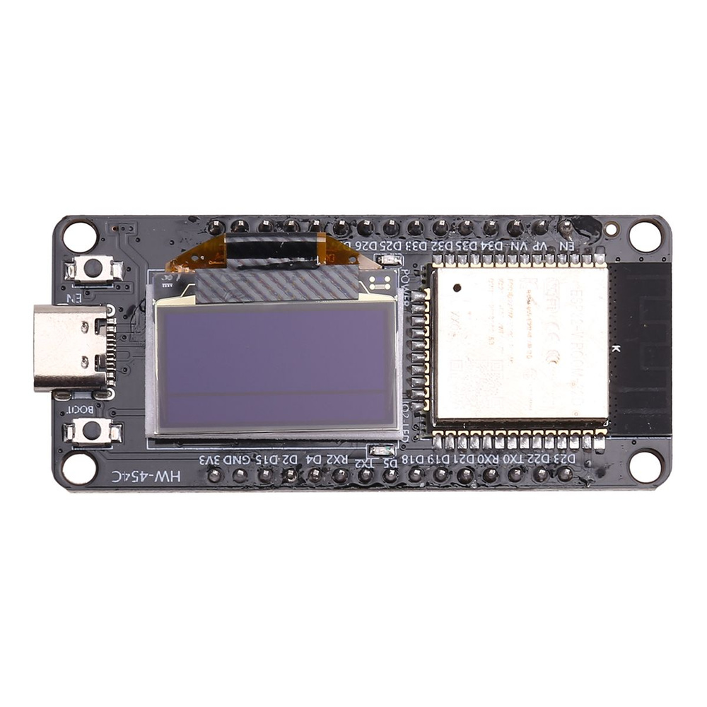 ESP32 ESP-WROOM-32 Модуль платы разработки WIFI CH340 с 0,96 OLED-дисплеем для Type C купить на ...