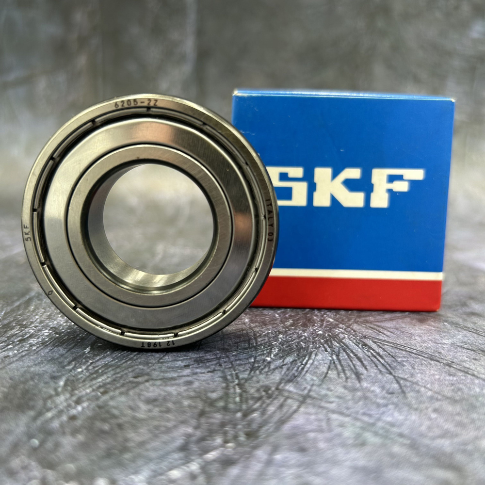 Подшипник SKF 6205 ZZ Made in Italy Размер 25*52*15 купить на OZON по низкой цене (1250595704)