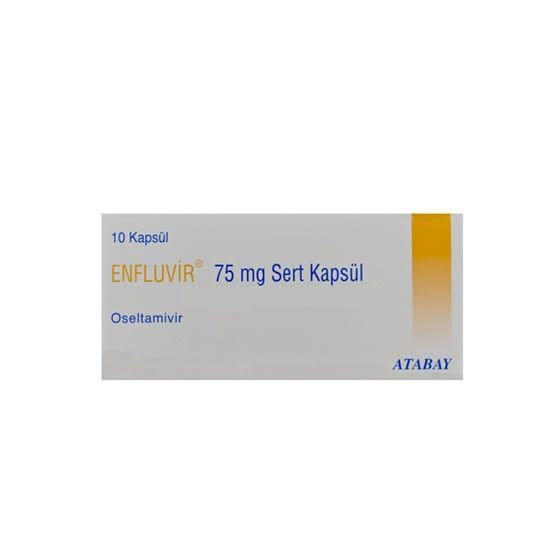 Enfluvir 75mg 10 капсул Энфлювир 75мг купить на OZON по низкой цене ...