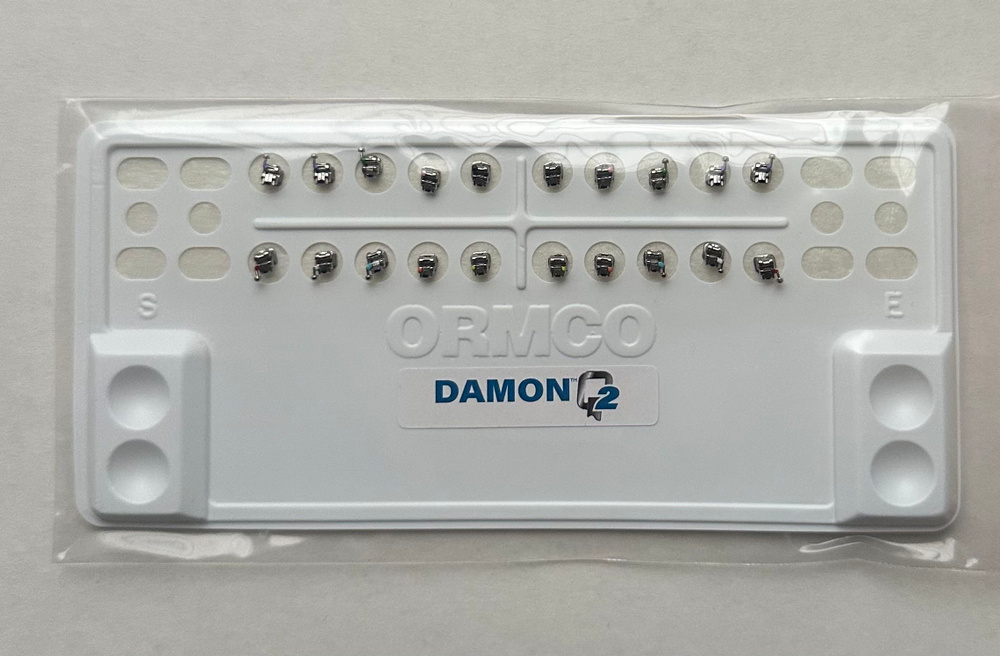Брекеты Damon Даймон Q2 с крючками 20 шт Ormco купить на OZON по низкой ...