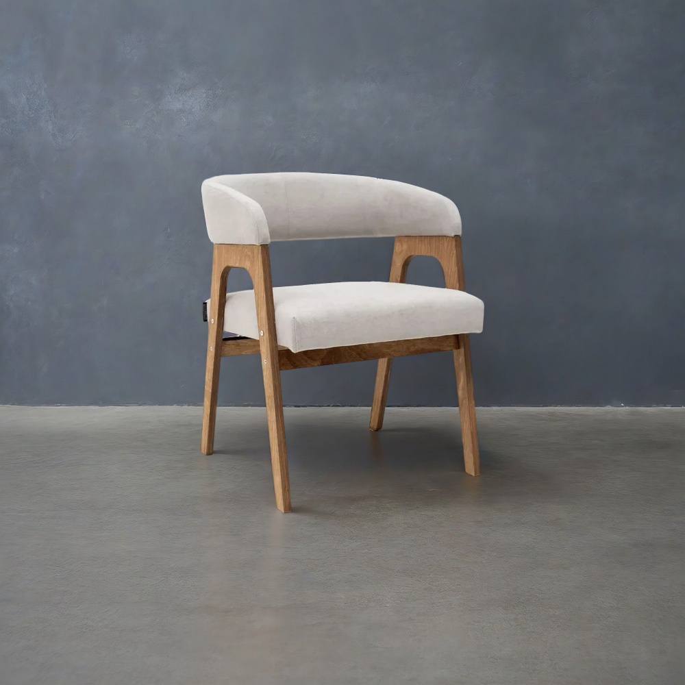 Стулья для кухни FUD-GOOD мягкий со спинкой, деревянный кухонный ...