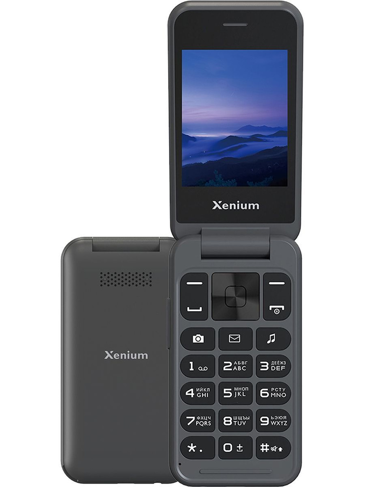 Мобильный телефон Xenium X680 Dark Gray купить на OZON по низкой цене (1917789640)