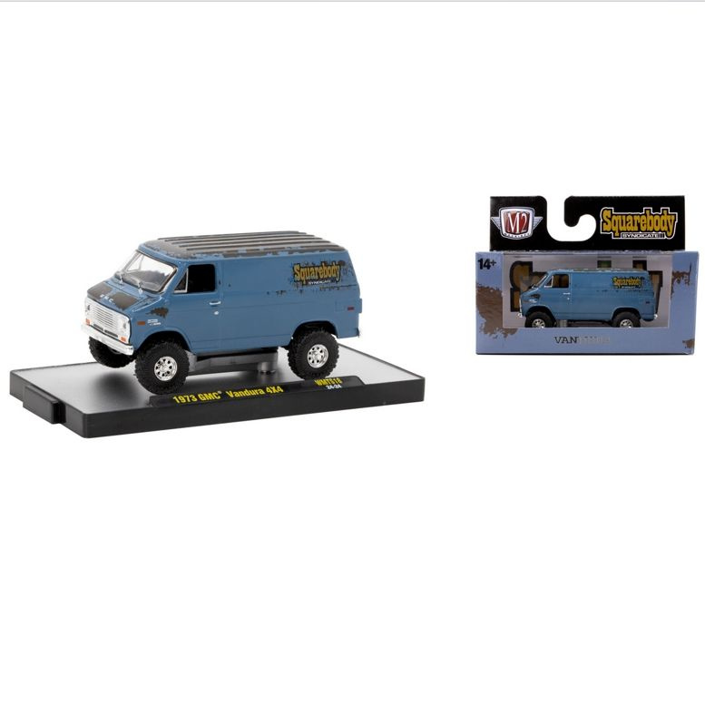 Машинка 1/64 M2 Machines Car model toy 1973 GMC Vandura 4X4 купить на ...