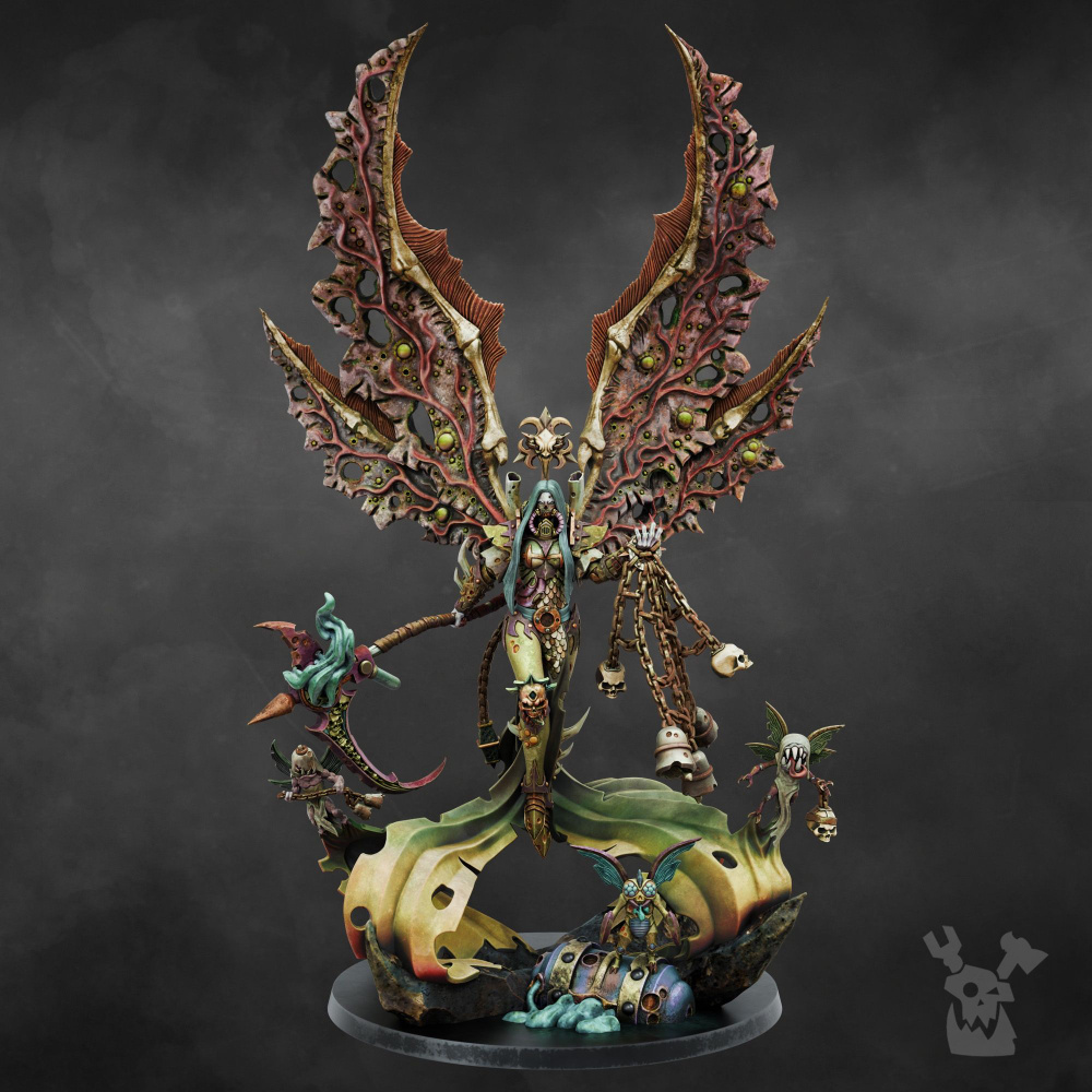 Мортарион, Mortarion альтернативная модель, женская версия - Миниатюра ...