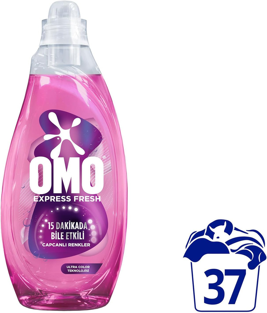 OMO Express Fresh Vibrant Colors Жидкий стиральный порошок для цветных ...