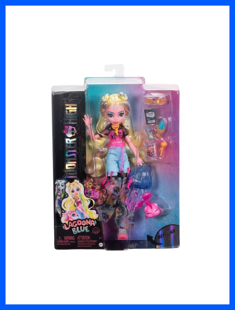 Кукла MONSTER HIGH Lagoona Blue HXH75 купить на OZON по низкой цене ...