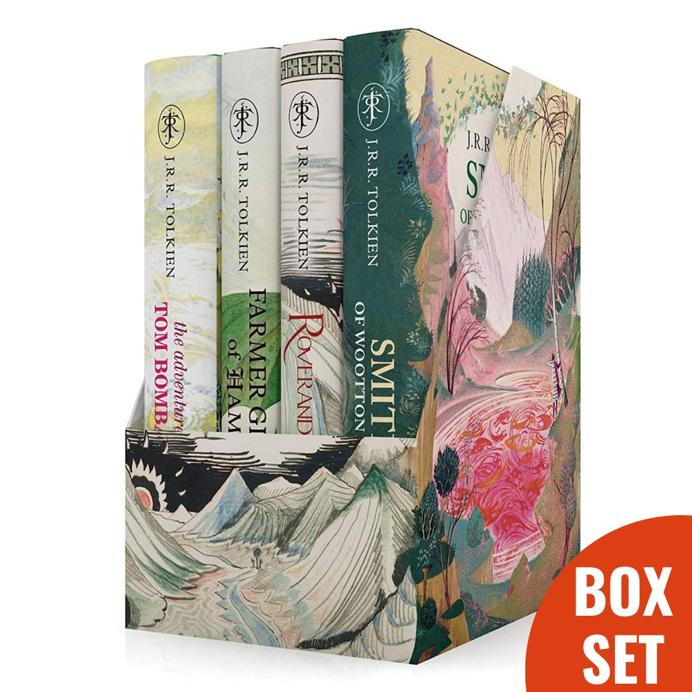 The Tolkien Treasury box set 4 books / Сокровищница Толкина набор 4 ...