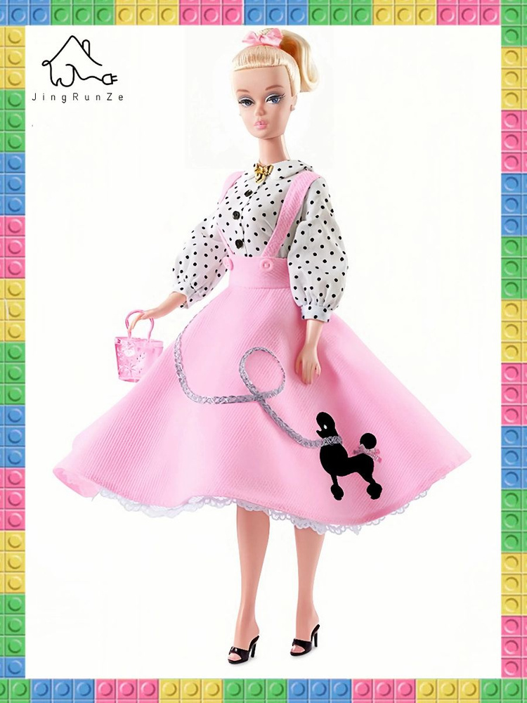 Барби Barbie Soda Shop Лимитированная серия Gold Label Розовая пачка в ...