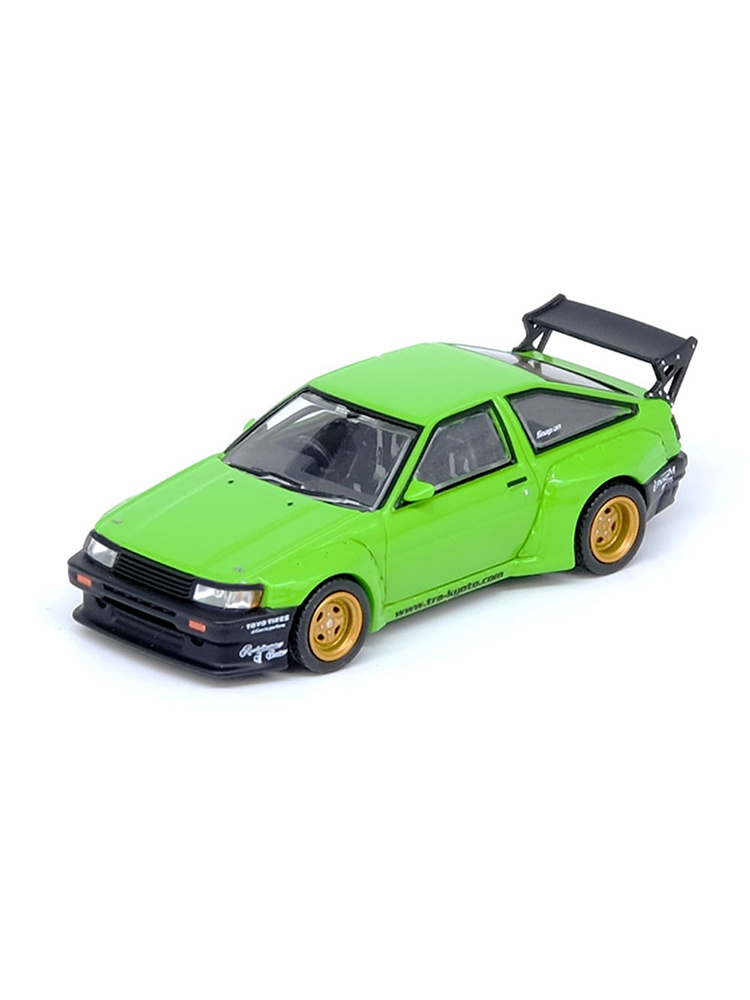 Машинка Inno64 1/64 Toyota Ae86 Levin Pandem Rocket Bunny Green Diecast ...