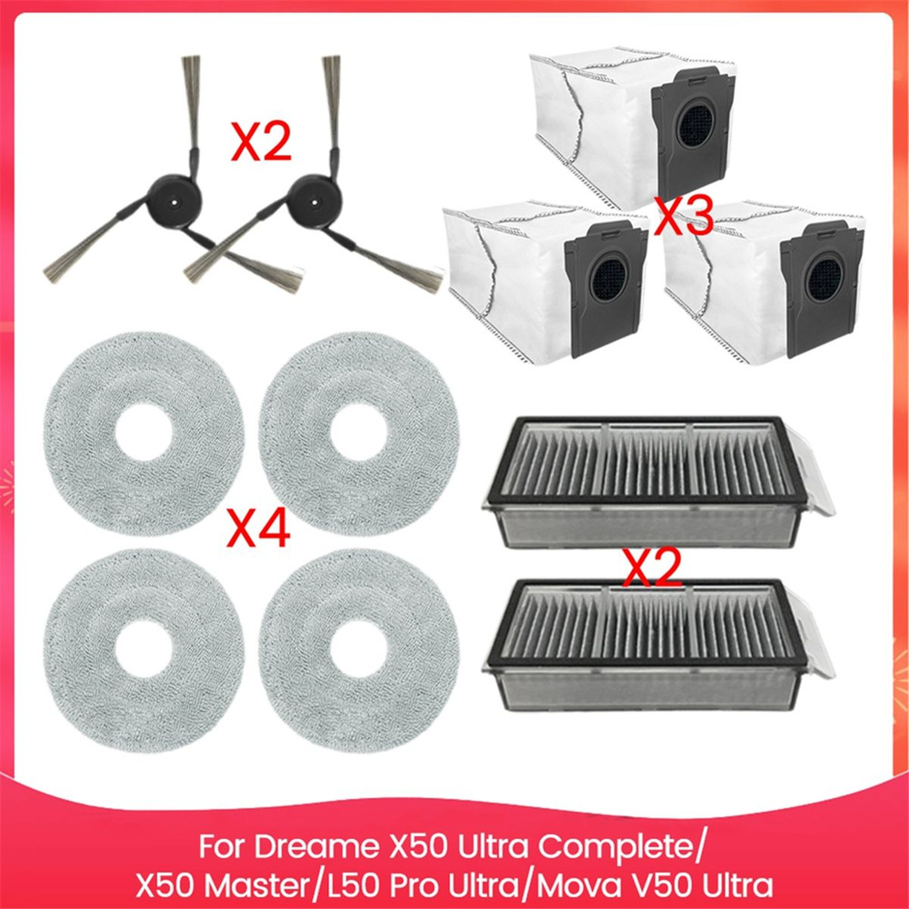 Для Dreame X50 Ultra Complete/X50 Master/L50 Pro Ultra Запасные Части ...