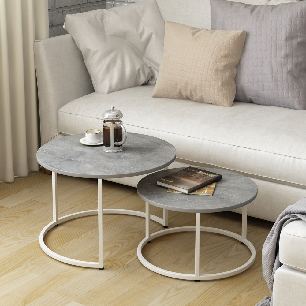 Журнальный стол REGENT style Дуэт разборный REGENT 60 x 60 x 51 см ...