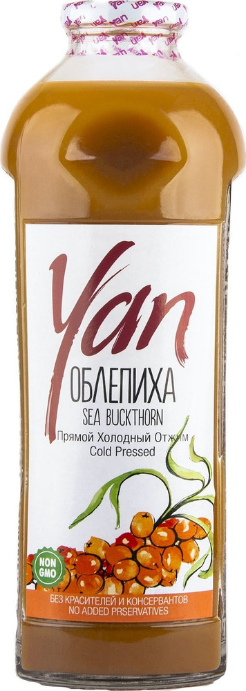 Нектар Yan Облепиховый, 930 мл купить на OZON по низкой цене (1960125026)