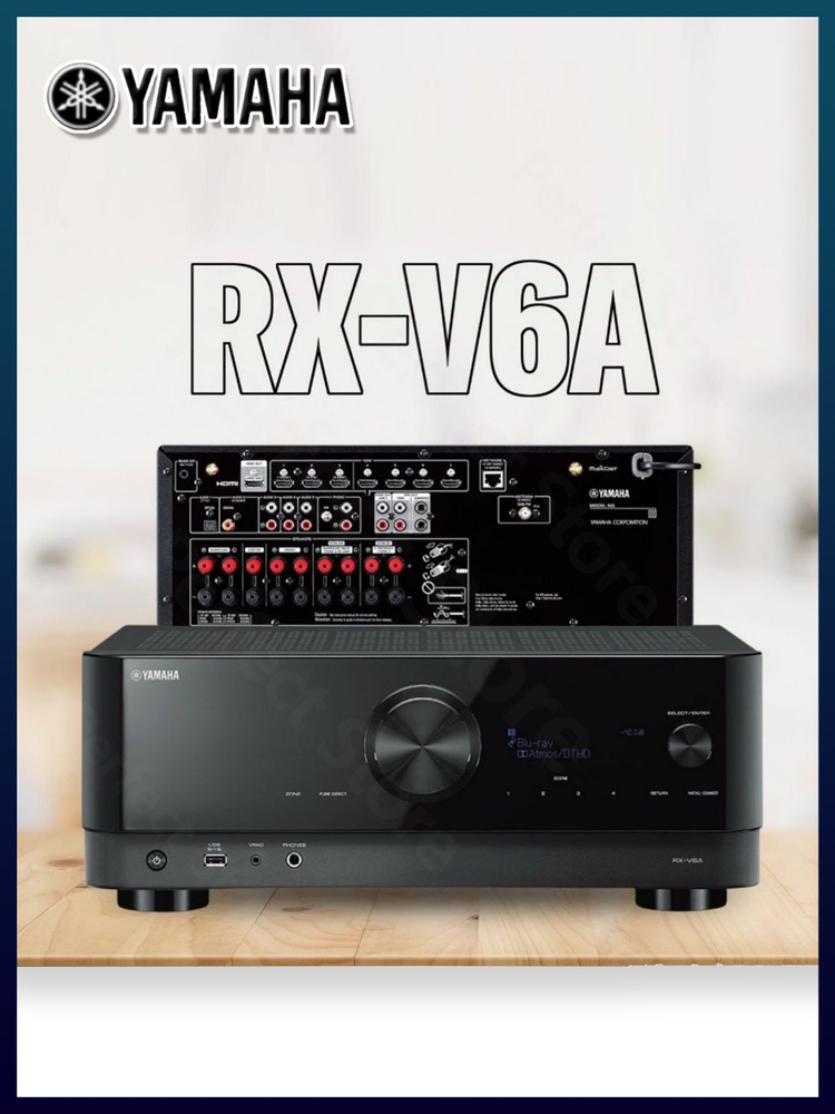Yamaha RX-V6A усилитель мощности с Bluetooth для домашнего кинотеатра ...