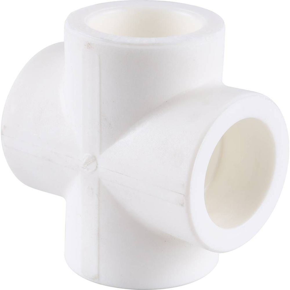 Крестовина Kalde d32 для полипропиленовых труб под сварку (цвет белый) купить на OZON по низкой ...