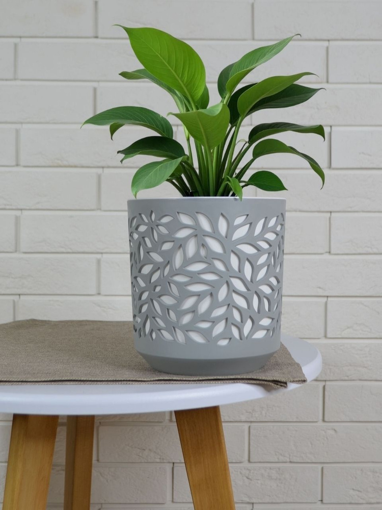 Горшок для цветов, 17 см х 16.2 см, 2.5 л, 1 шт купить на OZON по низкой цене (2531903186)