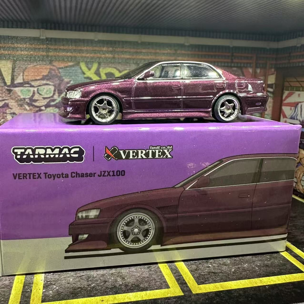 Tarmac Works 1:64 Toyota Chaser Vertex Mark II JZX100 Модель ...