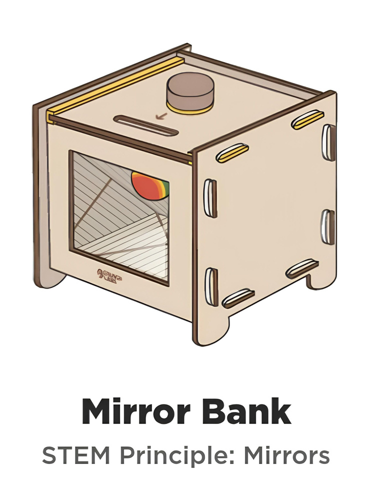 Обучающая игра Mirror bank Зеркальный банк, Build box, Crunch labs ...