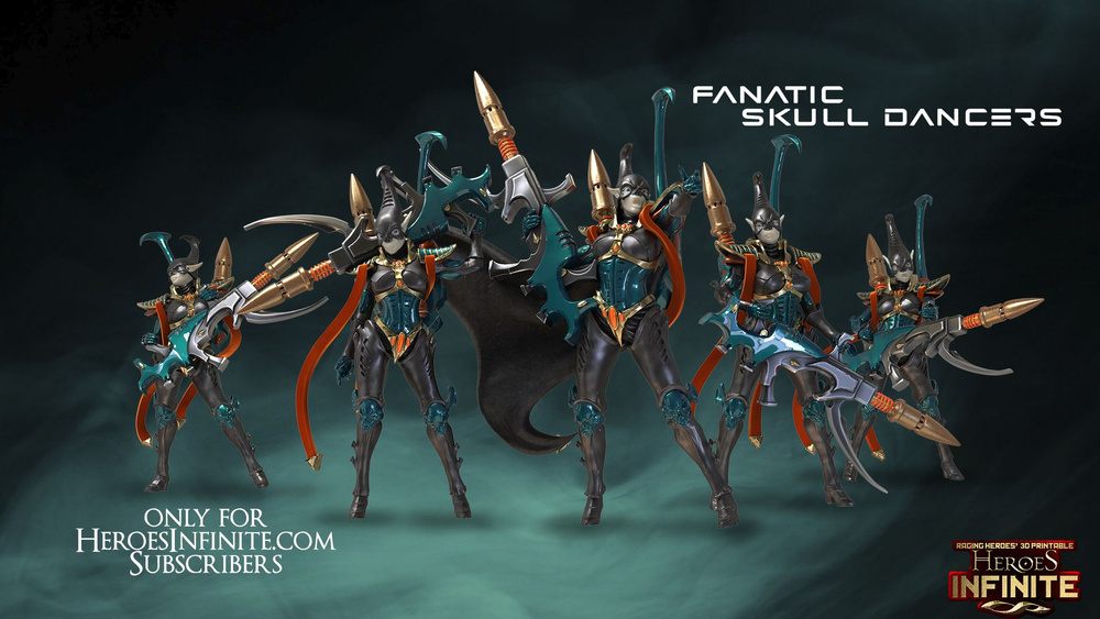 Dark Reapers//Skull Dancers//Миниатюры и аксессуары для настольной игры ...