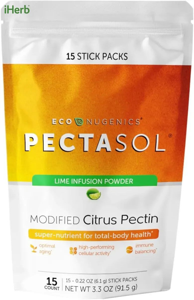 Econugenics, PectaSol, Modified Citrus Pectin, Модифицированный ...