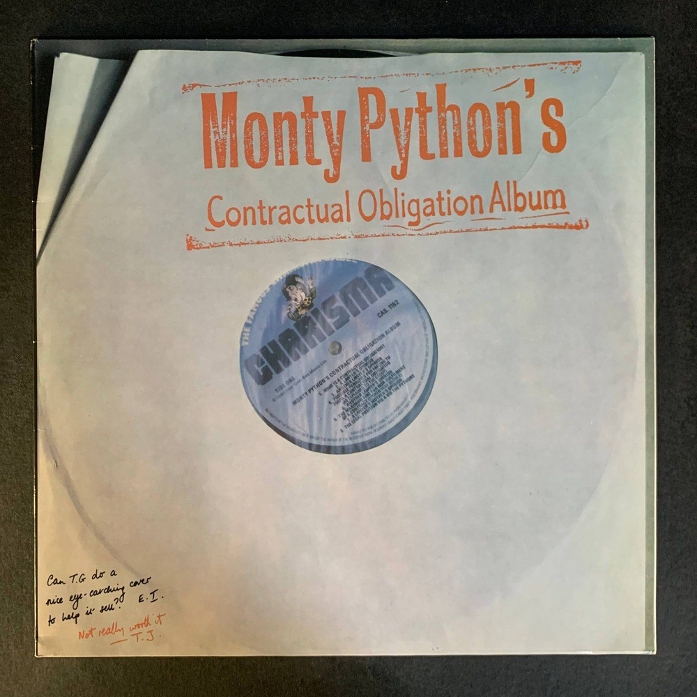 Monty Python - Monty Python's Contractual Obligation Album (б/у ...