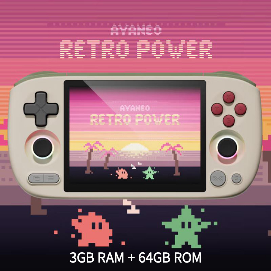 AYANEO Pocket AIR Mini Retro Power 3GB RAM + 64GB ROM симулятор ...