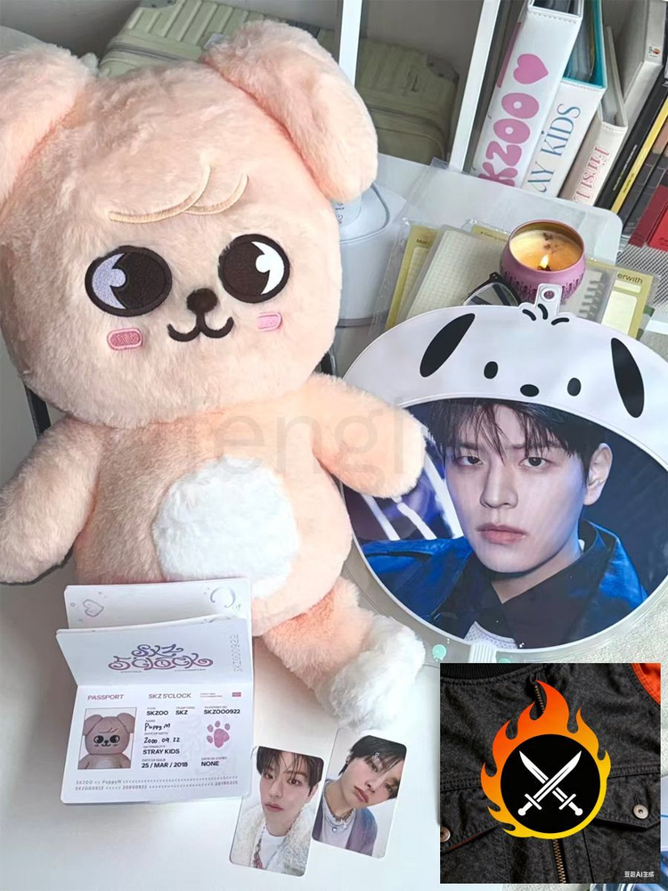 Сидящая кукла SKZOO KARMA 50 см, официальная, Stray Kids, коллекционная купить на OZON по низкой ...