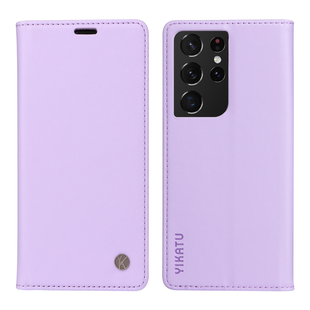 Кожаный чехол для Samsung Galaxy S21 Ultra 5G (SM-G998)/Самсунг Галакси ...