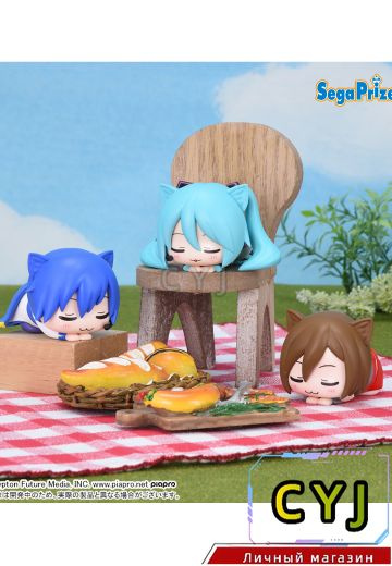 SEGA Фигурки по видеоиграм и фильмам/Hatsune Miku series Ohiruneko mini ...