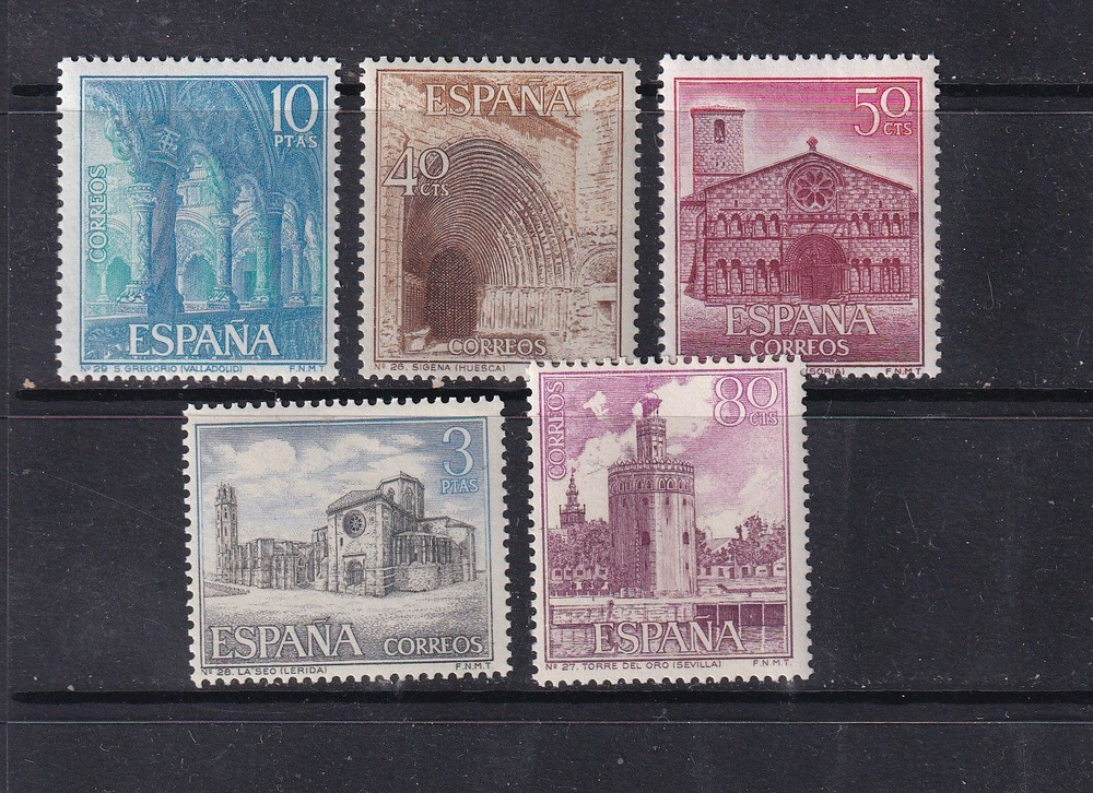 Испания 1965 пейзажи памятники 5 марок купить на OZON по низкой цене (1773640108)