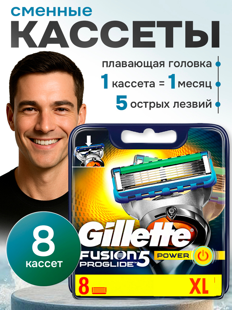 Сменные кассеты Gillette Fusion 5 ProGlide купить на OZON по низкой ...