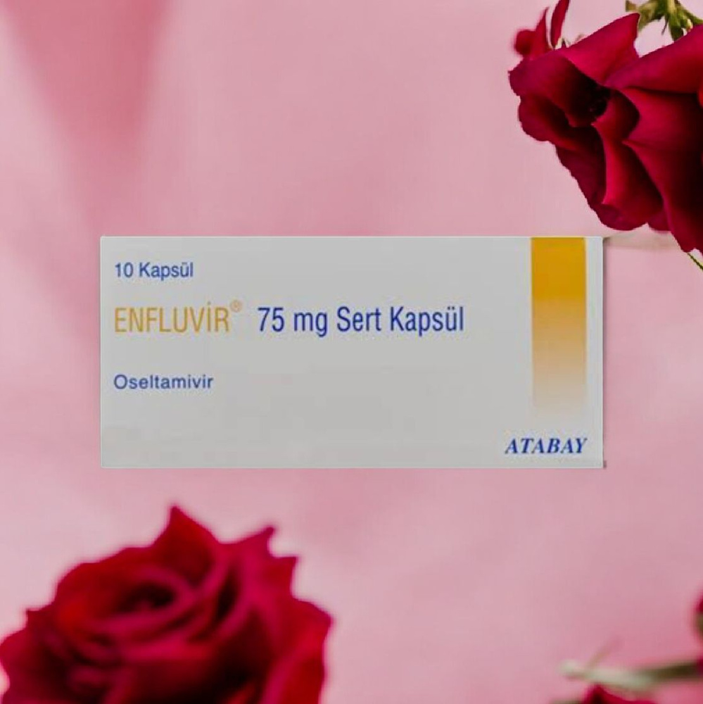 Enfluvir 75mg 10 капсул. Энфлювир Турция. купить на OZON по низкой цене ...