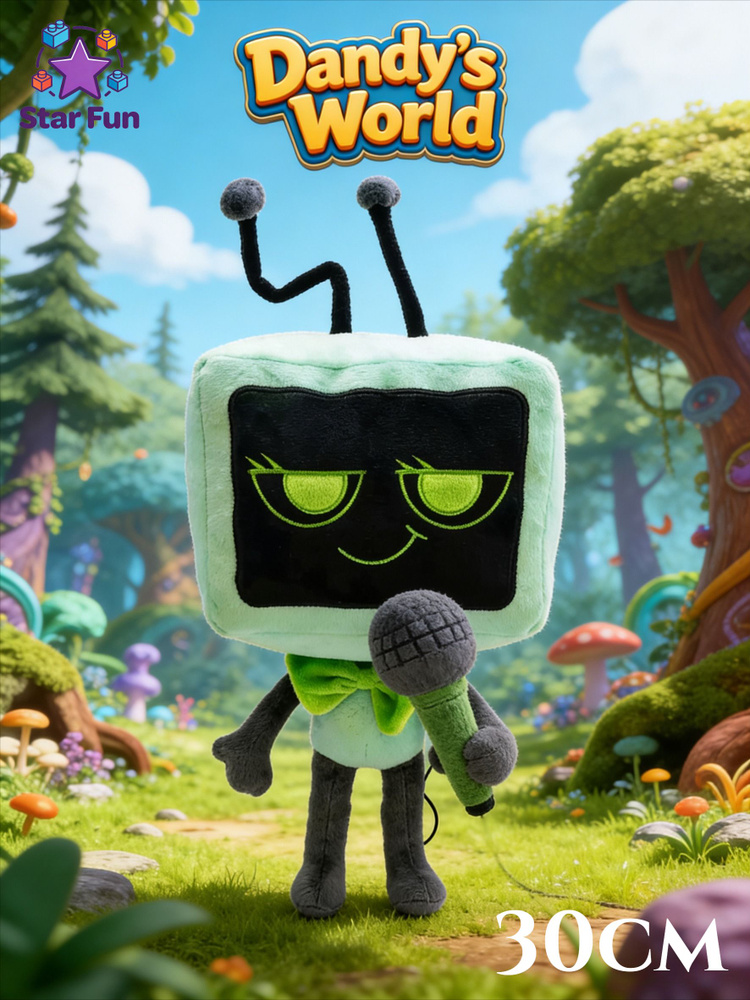 Dandy's World Мир Денди Мягкая Игрушка Vee 30cm купить на OZON по ...