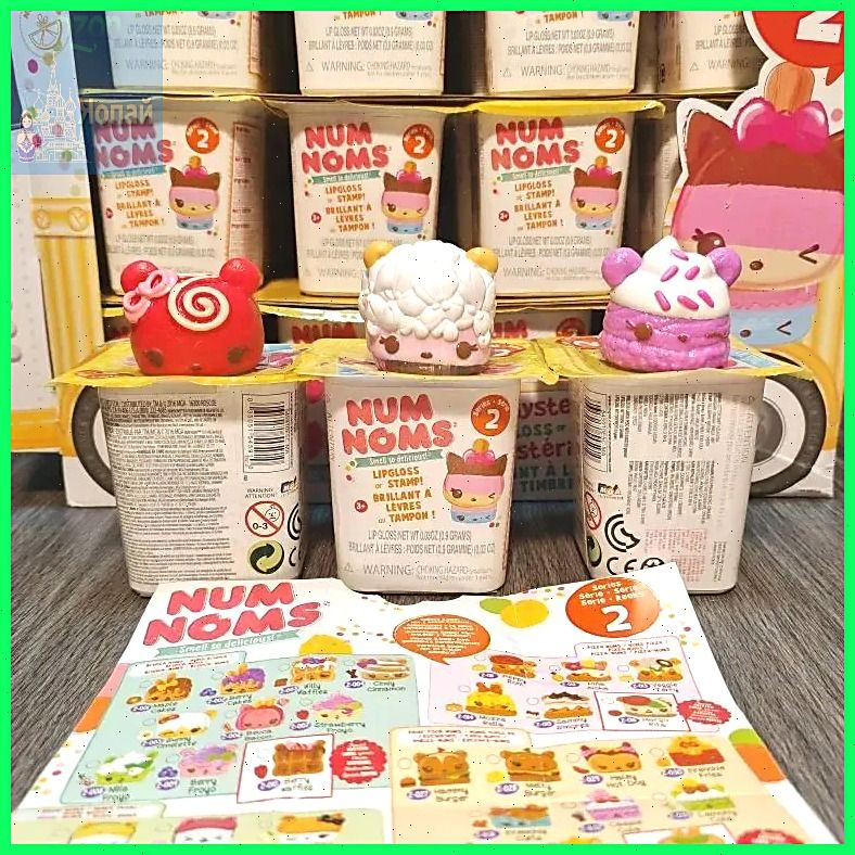 Игрушка Lip Gloss or Stamp/Сюрприз Num Noms Серия 4.1 Mystery Pack ...