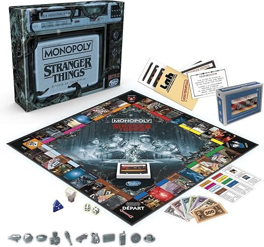Настольная игра - Hasbro Monopoly - Stranger Things - Монополия на ...