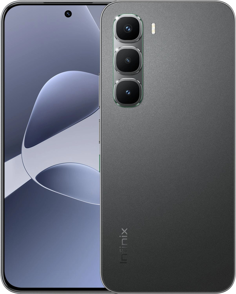 Смартфон Infinix X6885 128 ГБ 8 ГБ Черный 6.78 10078748 купить c ...