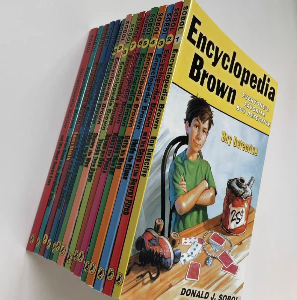 Encyclopedia Brown 15 books Donald J. Sobol купить на OZON по низкой ...