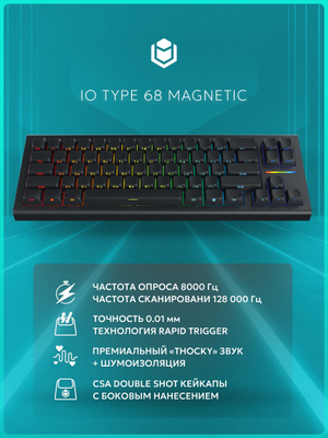 Вопросы и ответы о IO by Red Square Type 68 Magnetic Black Ice ...