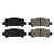 Дисковые тормозные колодки задние SUBARU FORESTER SF5 (97-02), IMPREZA GC8 / GF8 (98-00), LEGACY ...
