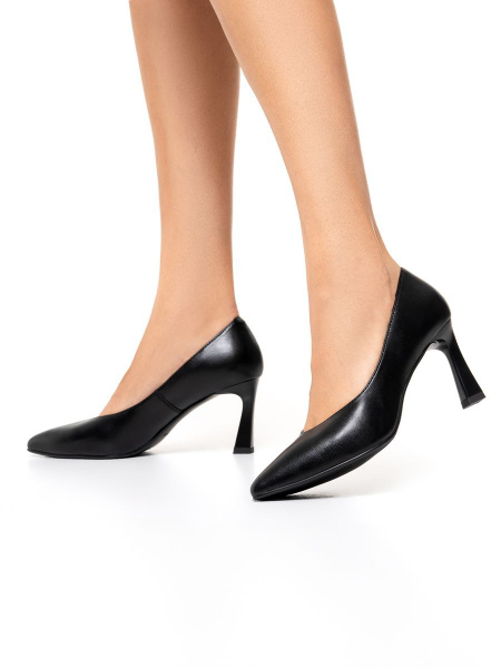 Туфли Женский Covani Натуральная кожа, размер 39 Шпилька 7 лодочки Танцы Россия Без застёжки ...