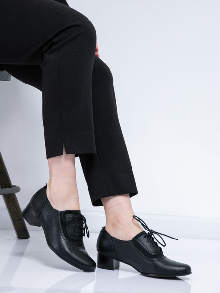 Туфли Женский Ascalini Натуральная кожа, размер 43 Стандартный низкий (до 4 см) 9 Россия Шнурки ...