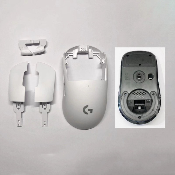 Корпус мыши Logitech G Pro X Superlight/GPX, Top+Button+Bottom, белое ...