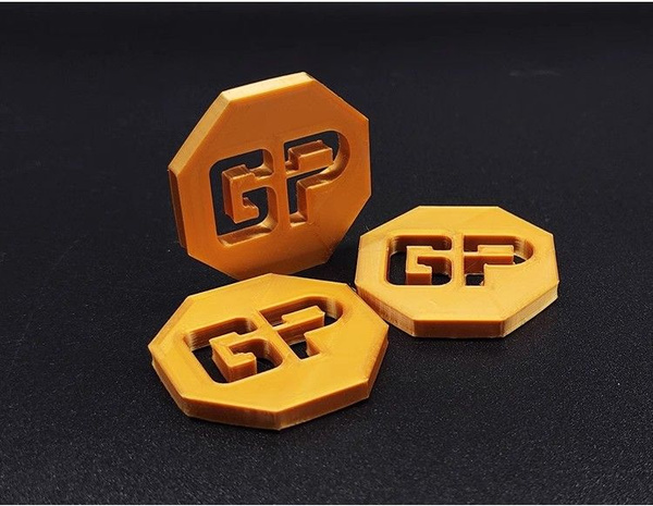 Реплика жетона GP Coin из Escape from Tarkov, 40 мм, 3D-печать, PLA ...