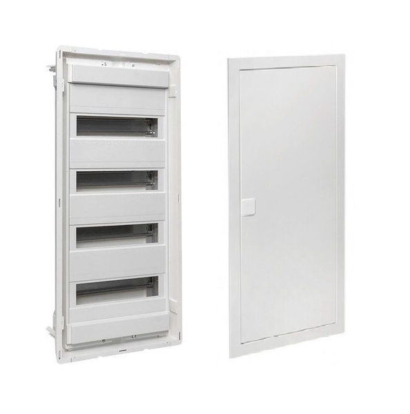 Вопросы и ответы о Щит силовой встраиваемый "Nova" (с DIN-рейками) 48 модулей IP40 EKF с ...