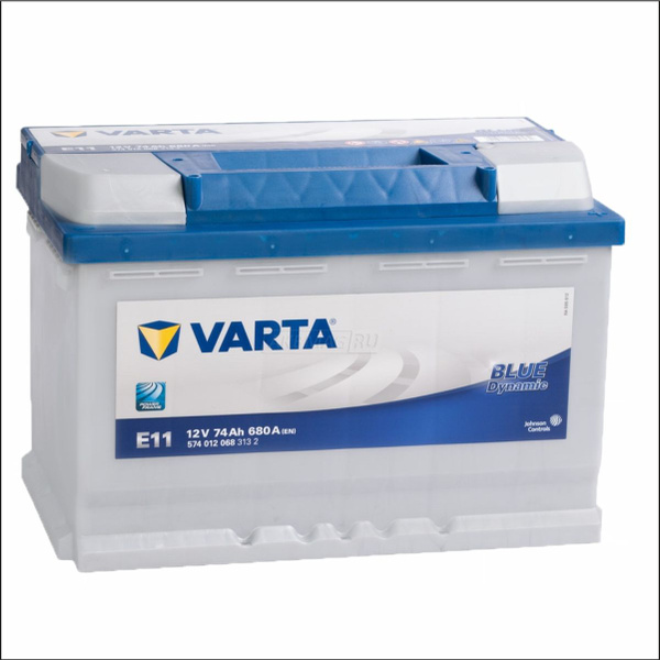 Varta Аккумулятор автомобильный, 74.0 А•ч, Обратная (-/+) полярность ...