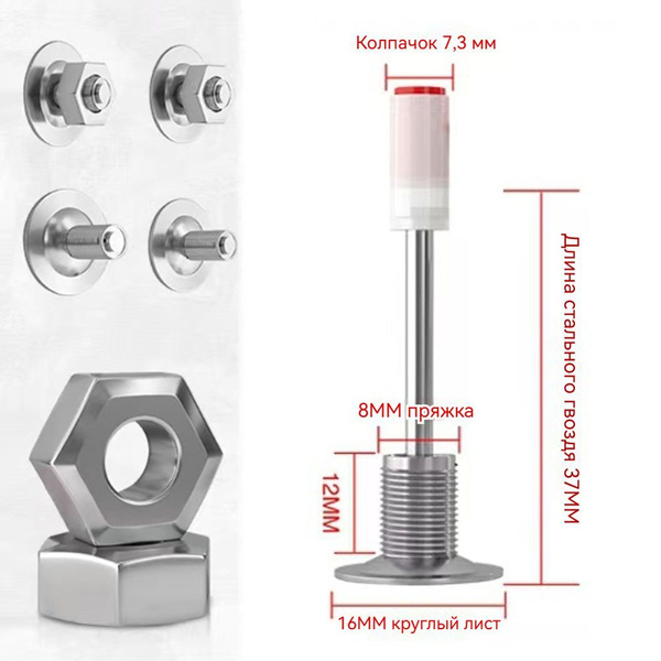 GHJ Бутик Скобы для строительного степлера 40 шт. купить на OZON по ...