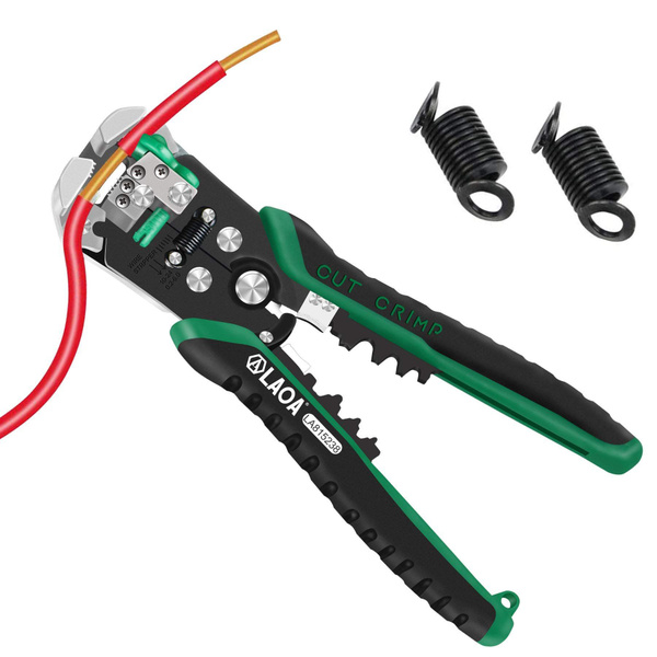 LAOA Стриппер AWG 8-26 (0,13-10 мм), клещи для снятия изоляции и зачистки проводов ...