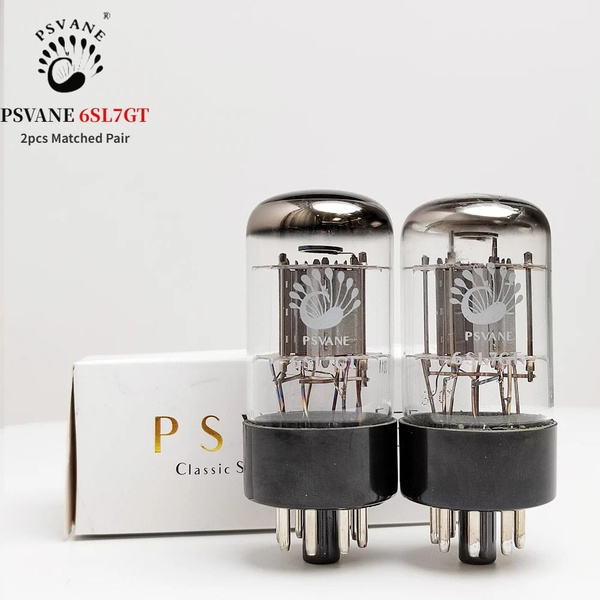 Радиолампа 6SL7 6SL7GT PSVANE,вместо 6H9C 6N9P 5691 ECC35 6SL7 купить ...
