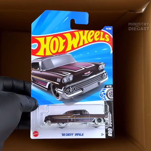 Машинка Mattel 2025 E CASE 1/64 Car 58 CHEVY IMPALA 2025-111 купить на OZON по низкой цене ...