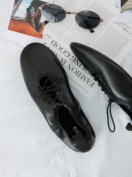 Туфли Женский Keddo Искусственная кожа, размер 40 Без каблука 6 Великобритания Шнурки Закрытый ...