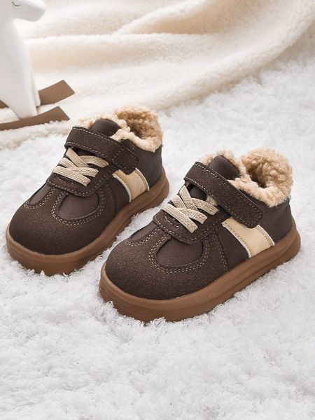 Ботинки Девочки, Мальчики SYJWY коричневый, размер 24 Зима Молния Без каблука купить c доставкой ...